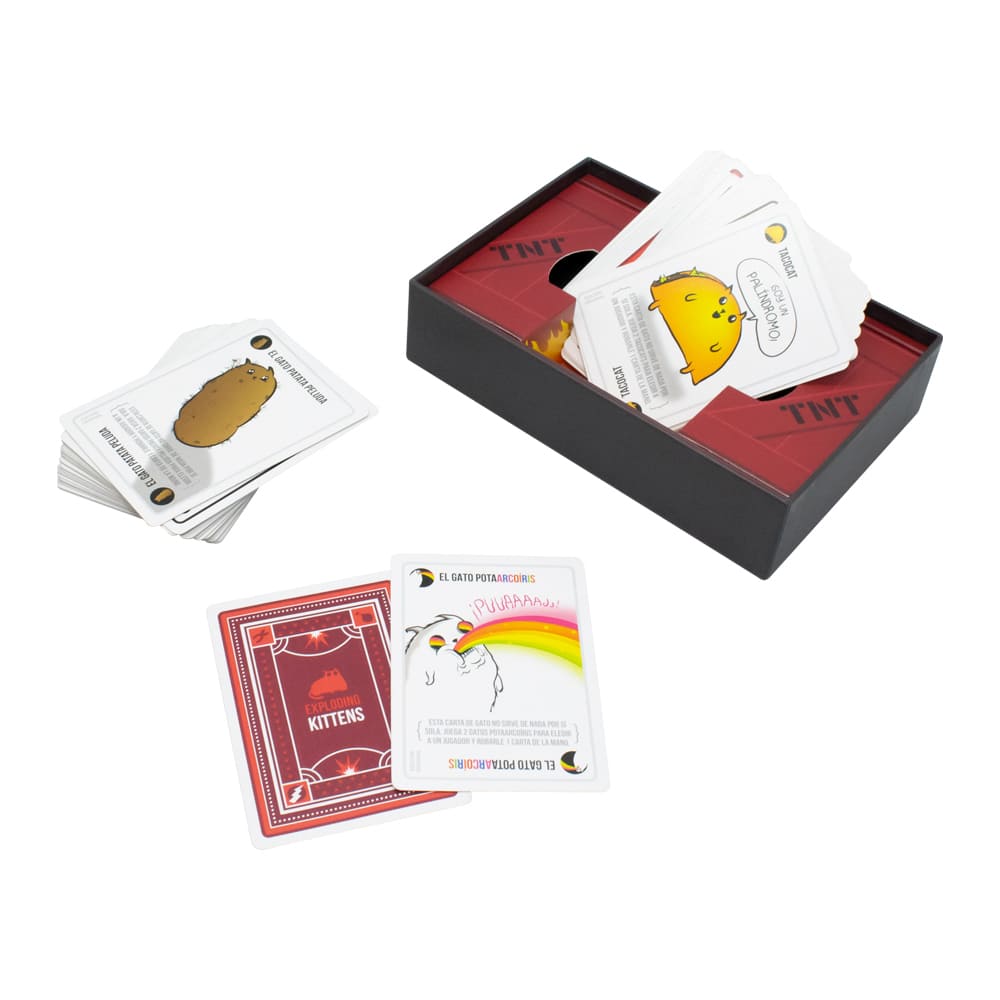 Exploding Kittens Original – Juego de Cartas Divertido y Estratégico ...
