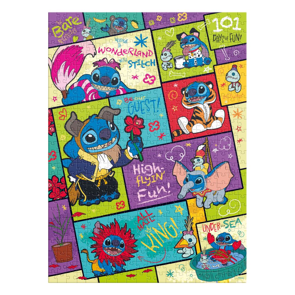 Rompecabezas Stitch Coleccionable 500 Piezas | Puzzle Disney Original ...