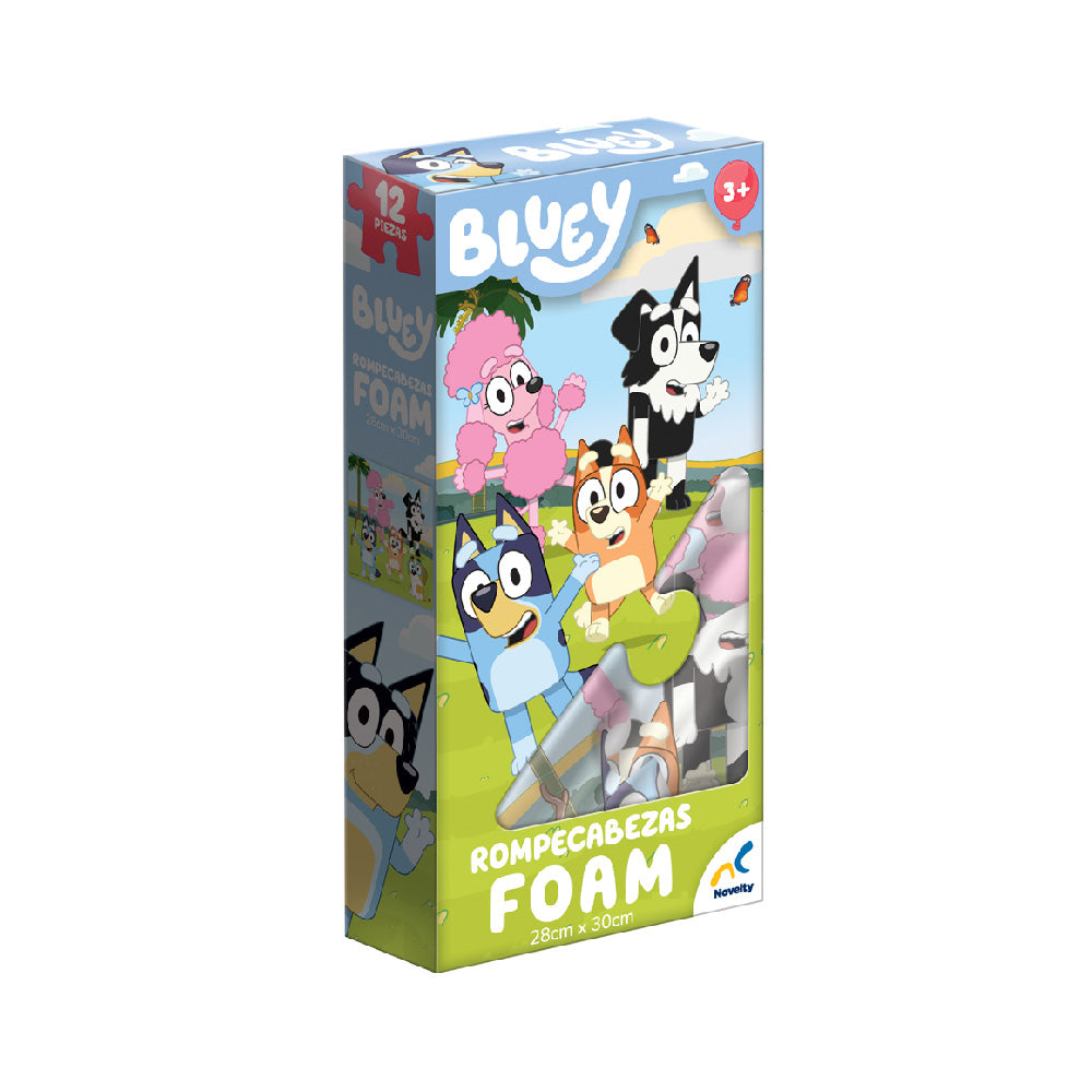 Rompecabezas Foam Bluey 12pz – Novelty Corp.