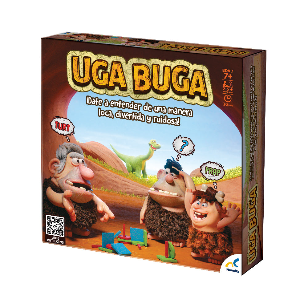 Juego De Mesa En Familia Uga Buga – Novelty Corp