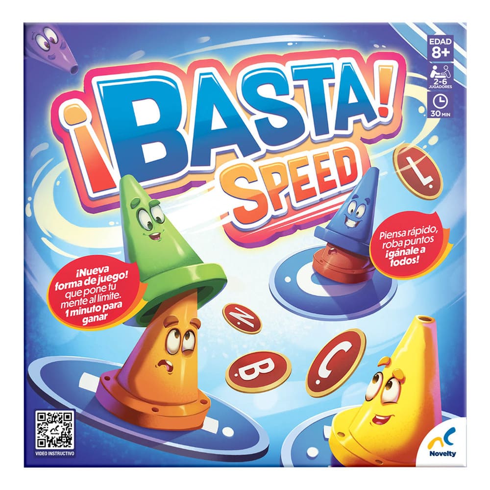 Juego De Mesa En Familia Basta Speed – Novelty Corp.