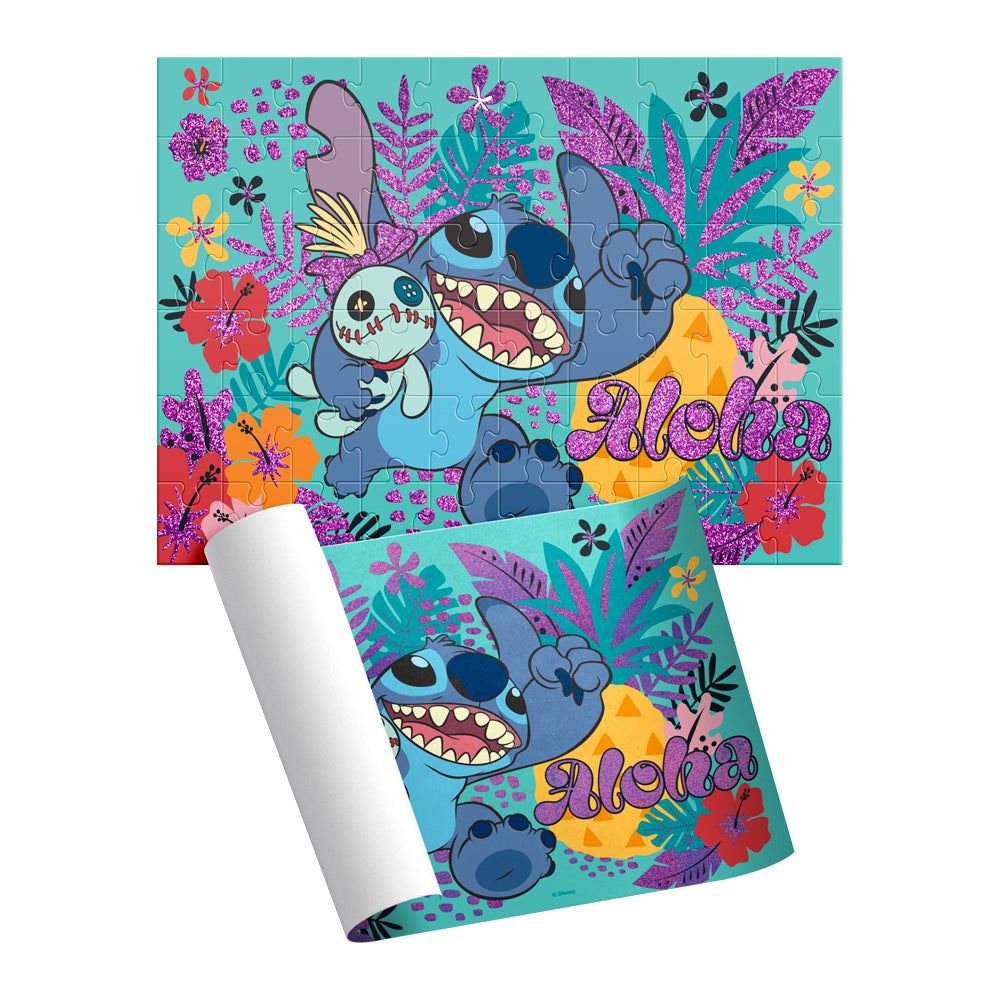 Rompecabezas Stitch Infantil 60 Piezas | Diversión y Aprendizaje ...