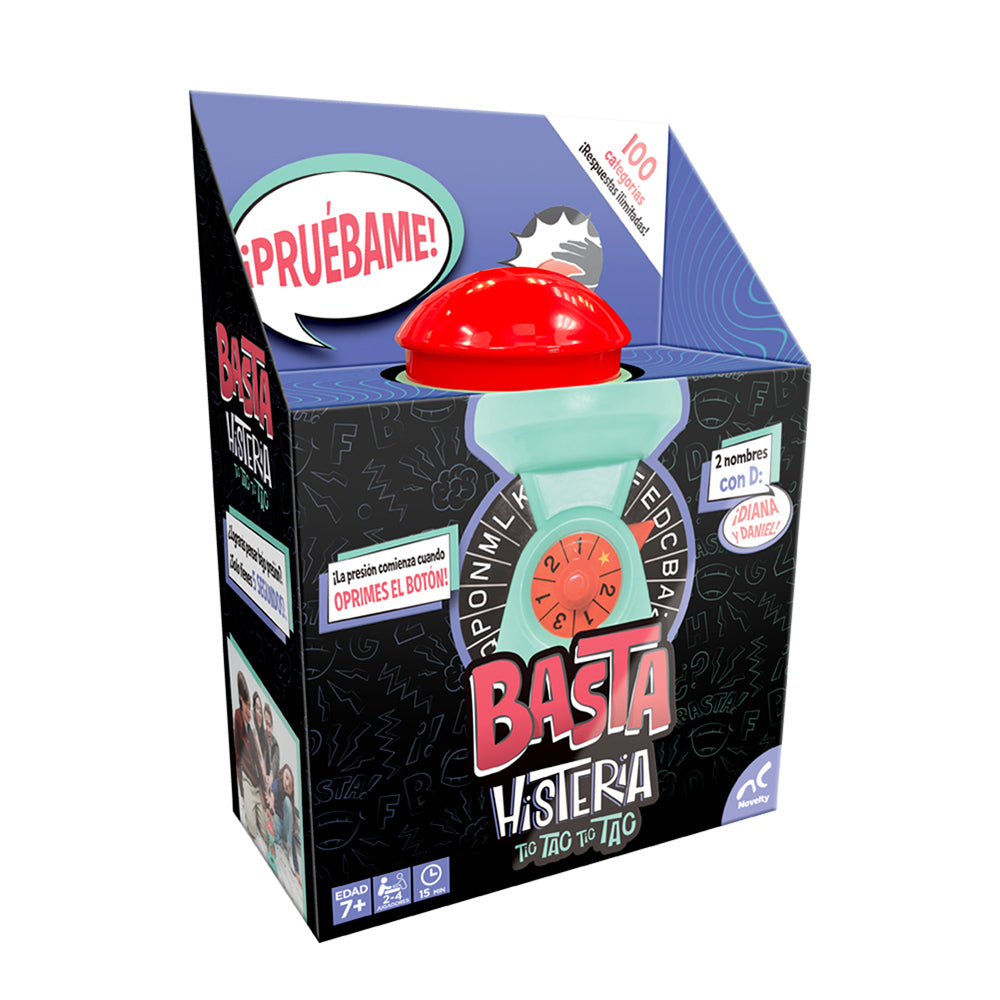 Juego de Mesa Basta Histeria – Novelty Corp.