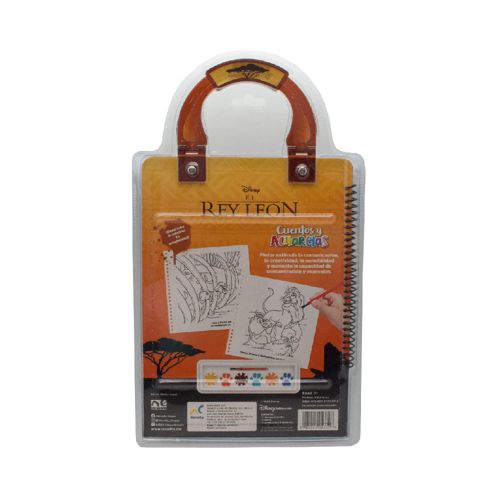 Cuentos y Acuarelas Rey León – Novelty Corp.