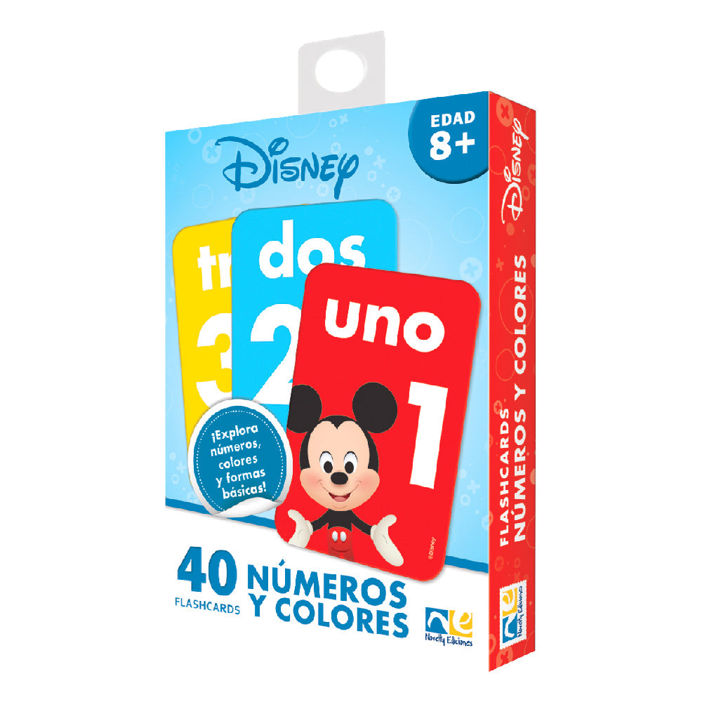 Flashcards disney numeros y colores – Novelty Corp.